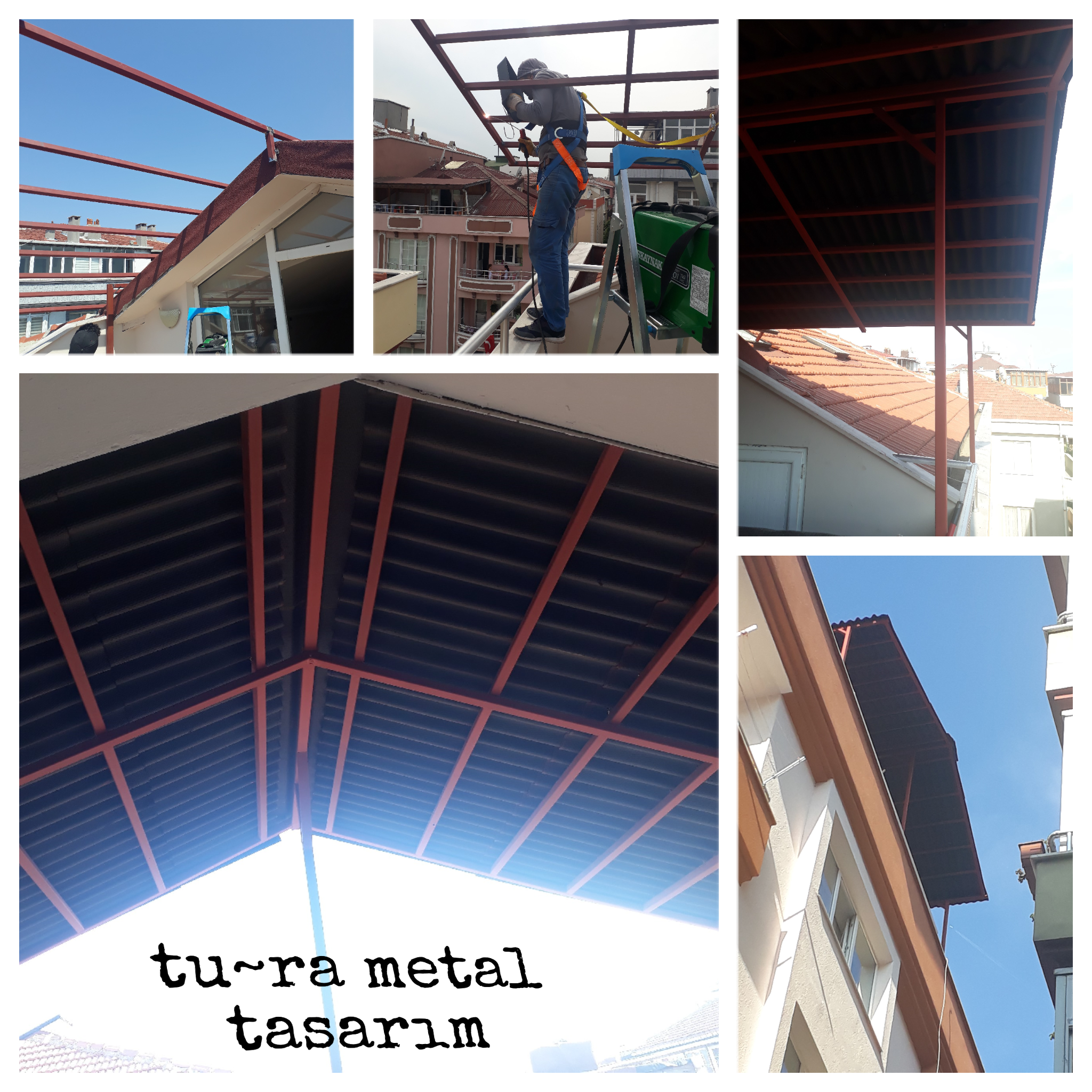 DEMİR DOĞRAMA, FERFORJE KORKULUK, ÇELİK ÇATI